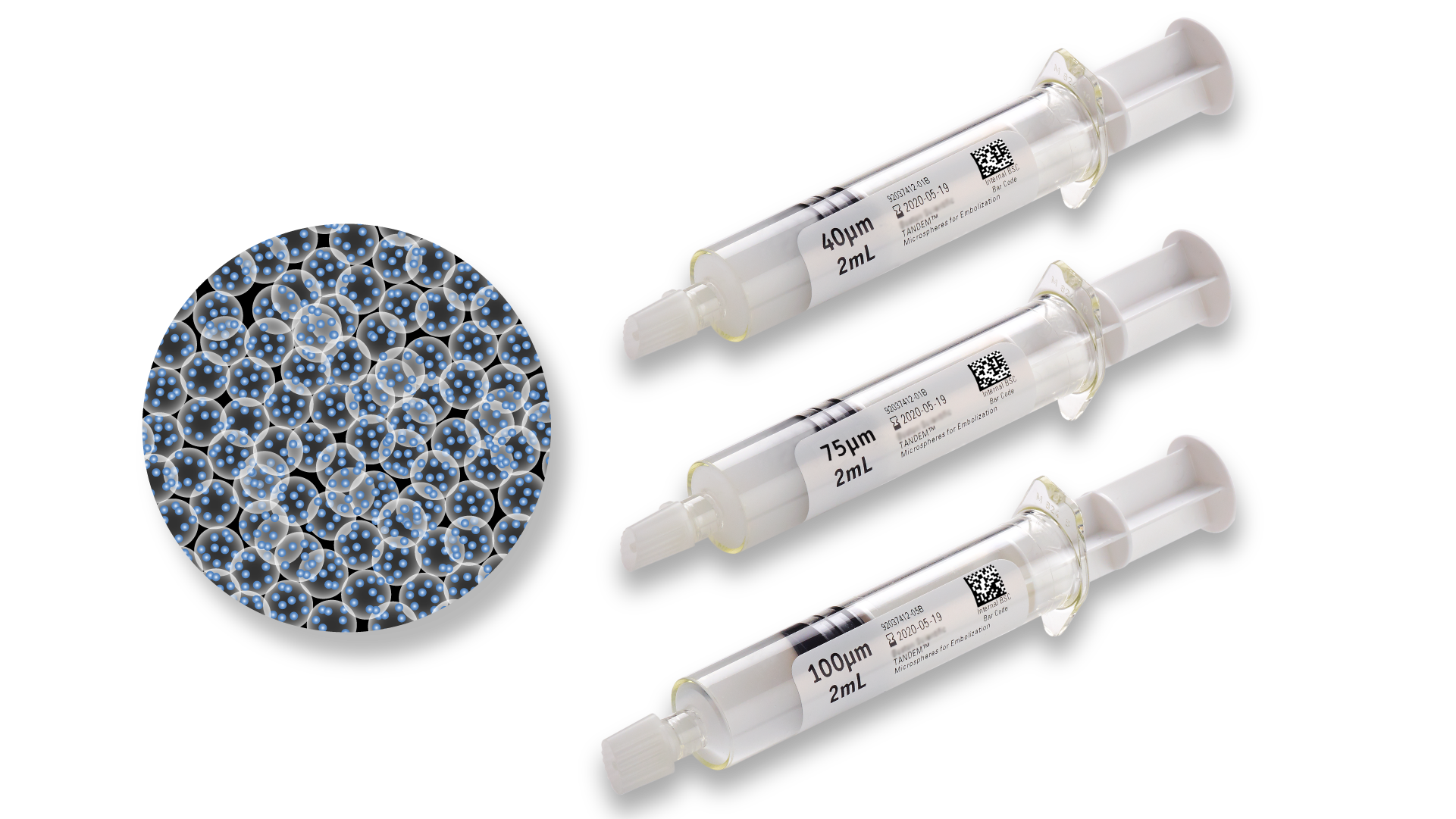Embozene TANDEM Microspheres (CE) | Varian